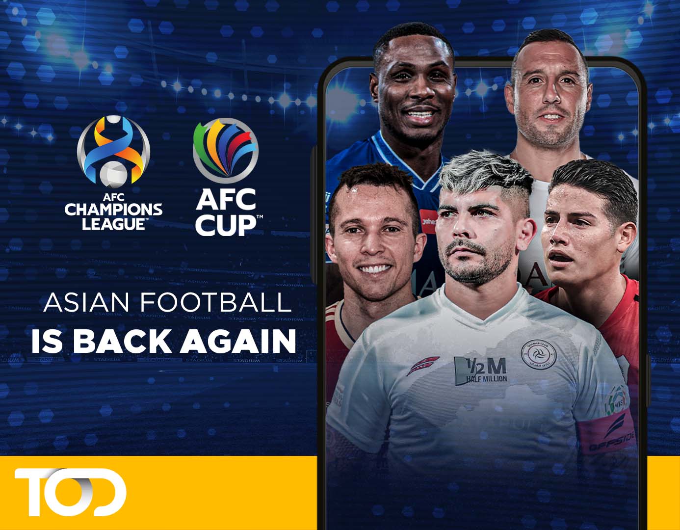 TOD to Stream AFC Champions League & AFC Cup in Various Territories ...